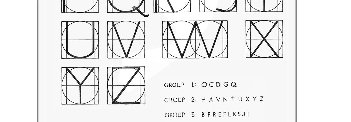 Roman Capitals – Proportions — Scribblers Calligraphy