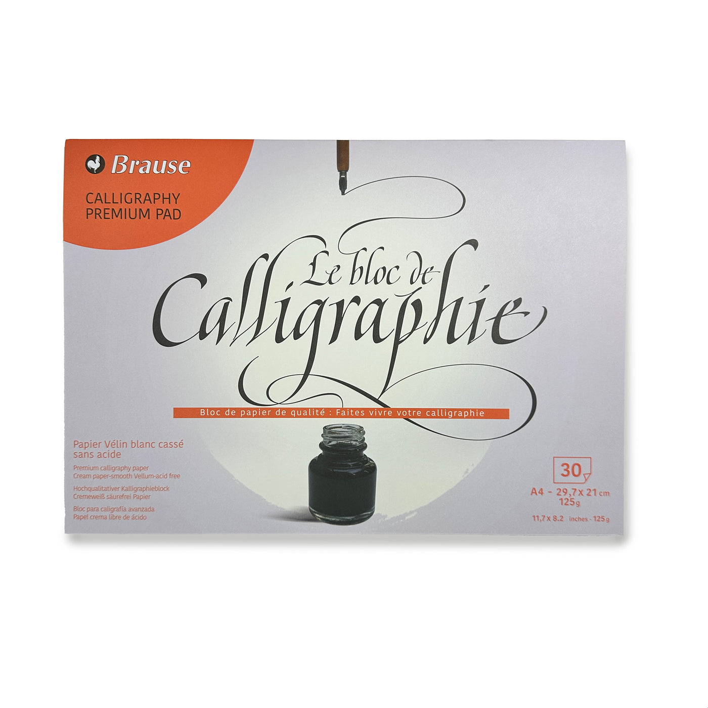 Brause A4 Calligraphy Pad | Scribblers Calligraphy Supplies