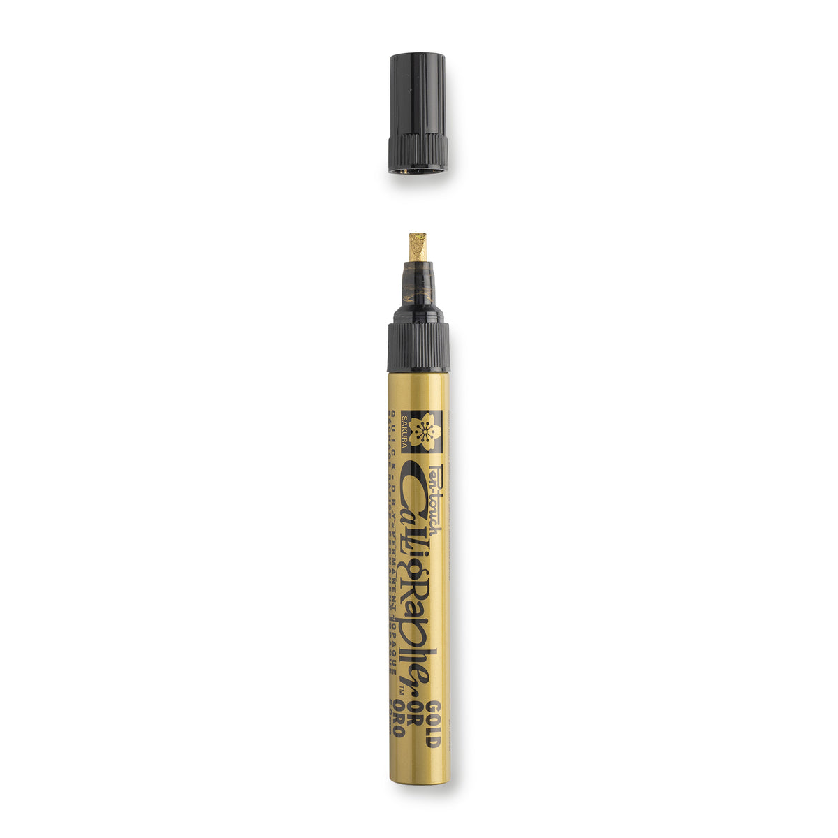 Sakura Pen Touch Calligrapher Pen MEDIUM - Gold | Scribblers ...