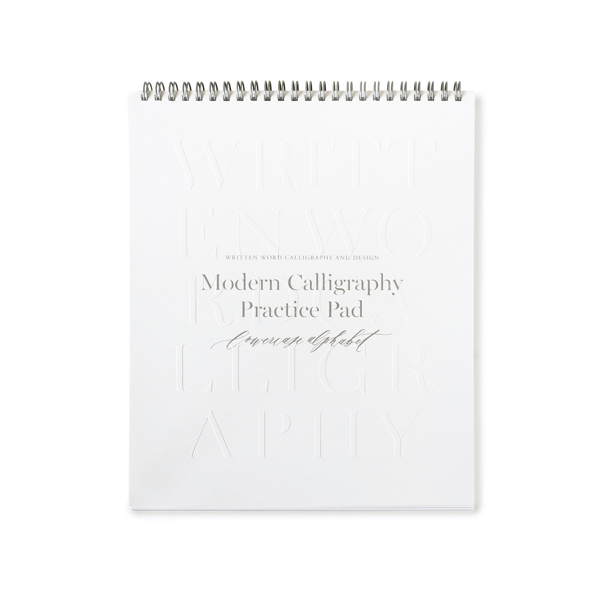 Modern Calligraphy Practice Pad (LOWERCASE Alphabet) | Scribblers ...