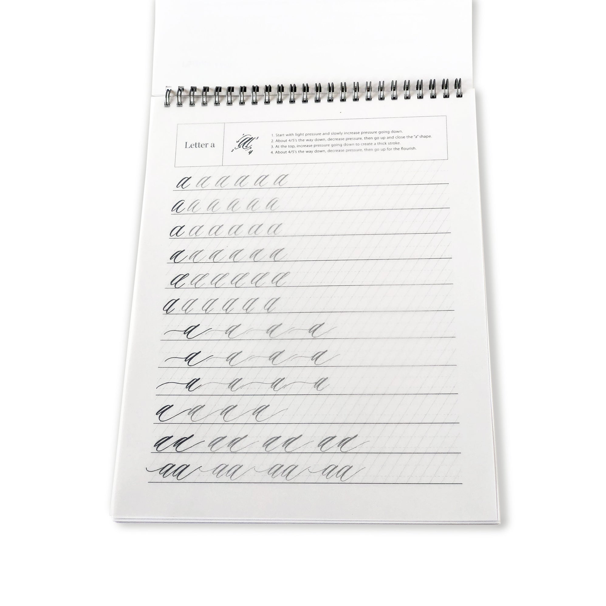 Modern Calligraphy Practice Pad (LOWERCASE Alphabet) | Scribblers ...